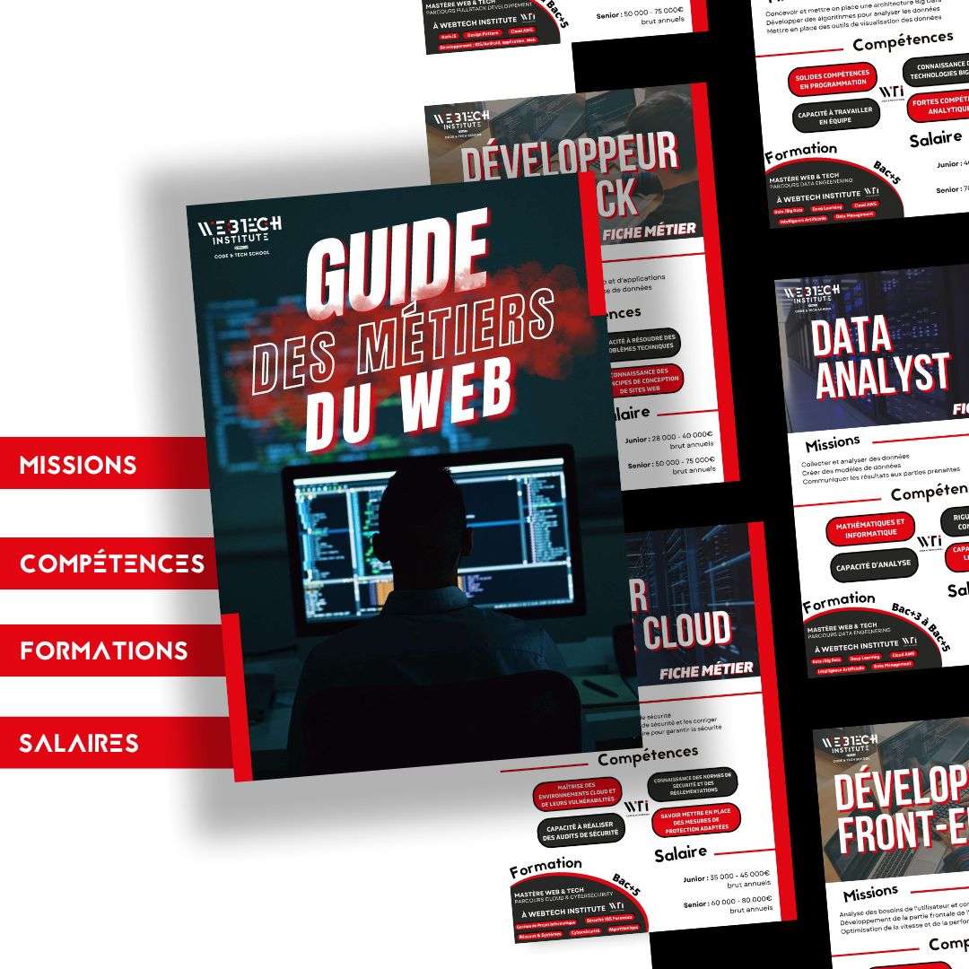 Les métiers du web - WEBTECH INSTITUTE